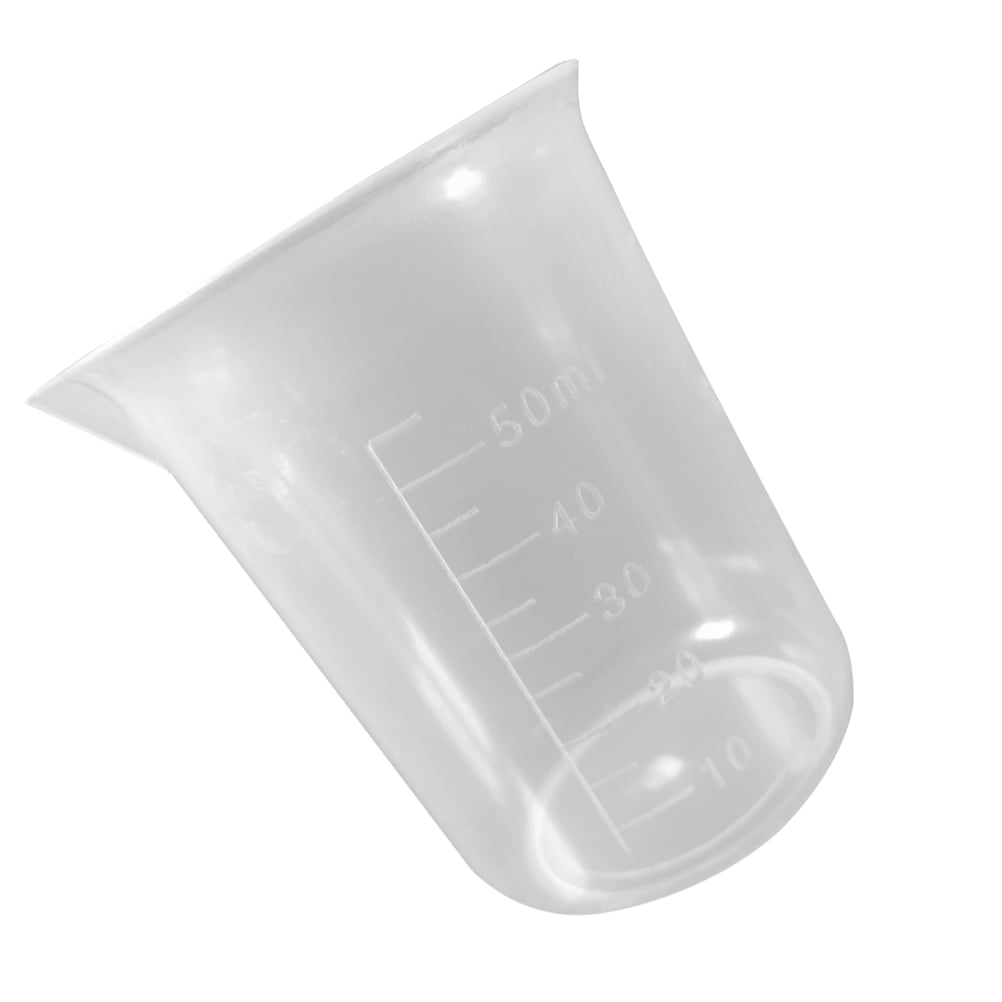 REOFLYUP White PP Measuring Cups with Clear Scales for Accurate ...