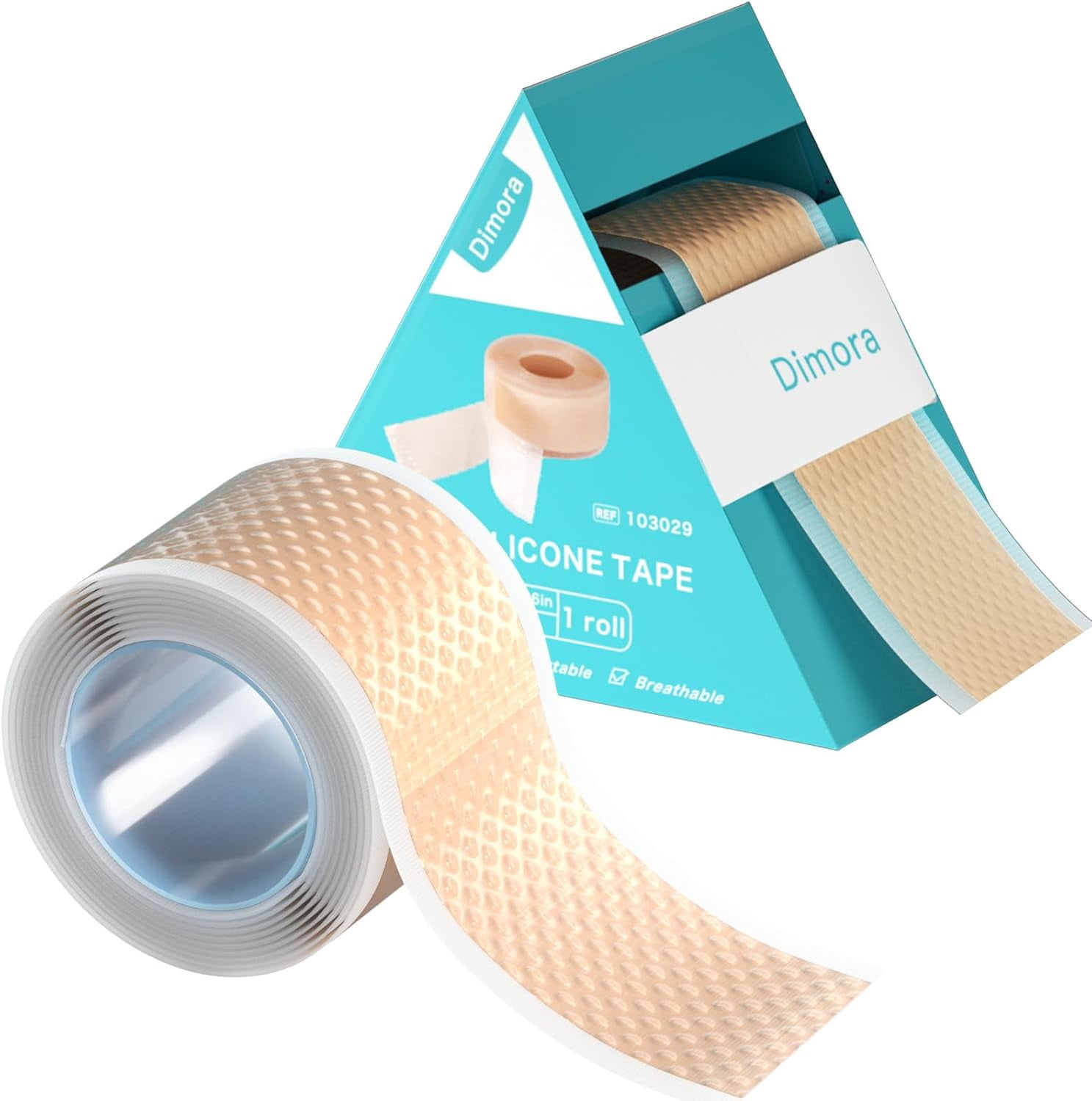 Silicone Medical Tape - Hypoallergenic First Aid Tapes with Easy Tear ...