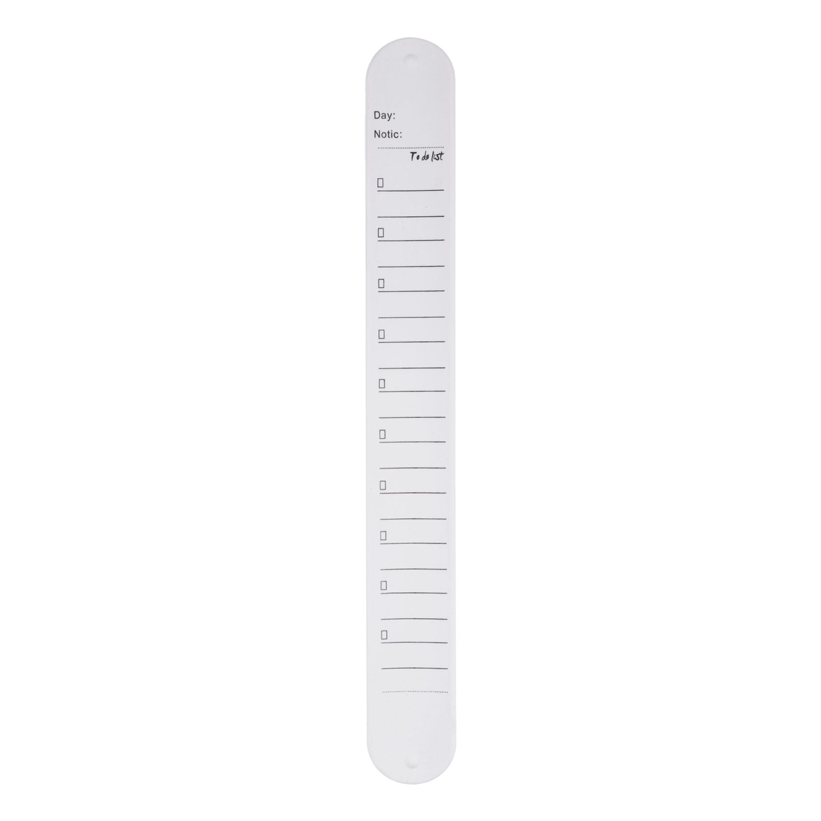 Silicone Memo Wrist Band 20cm 8 Inch Measure 238mm x 29mm Line Block ...