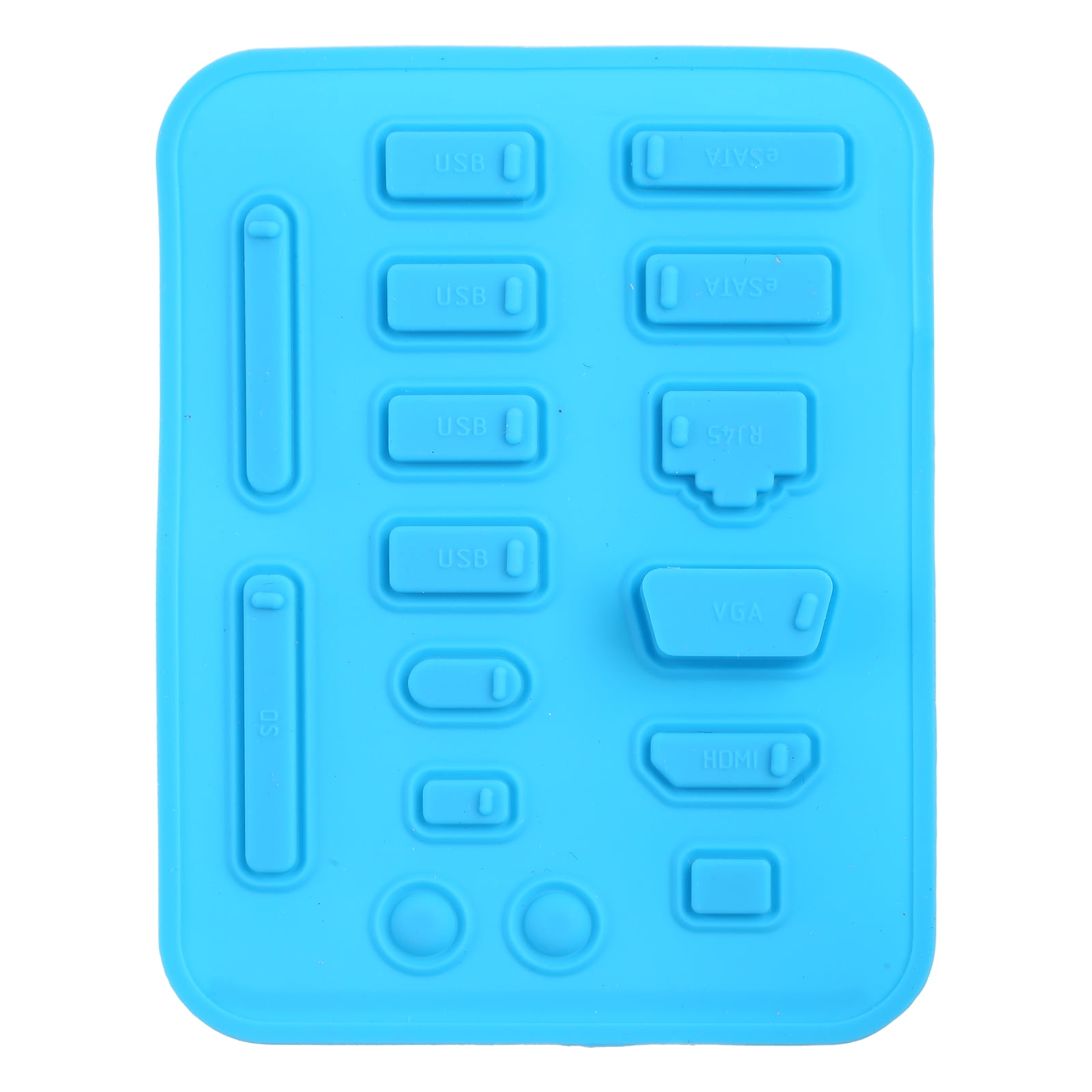 Silicone Micro USB Cap Port Cover Anti Dust Protector for Desktop PC ...