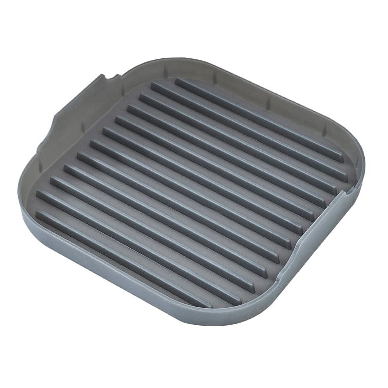 Silicone Microwave Bacon Tray Machine Food Grade Pan Black - Walmart.com