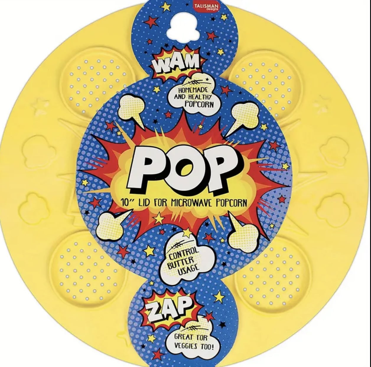 Silicone Microwave Popcorn Lid Versatile Lid That Lets You Easily ...