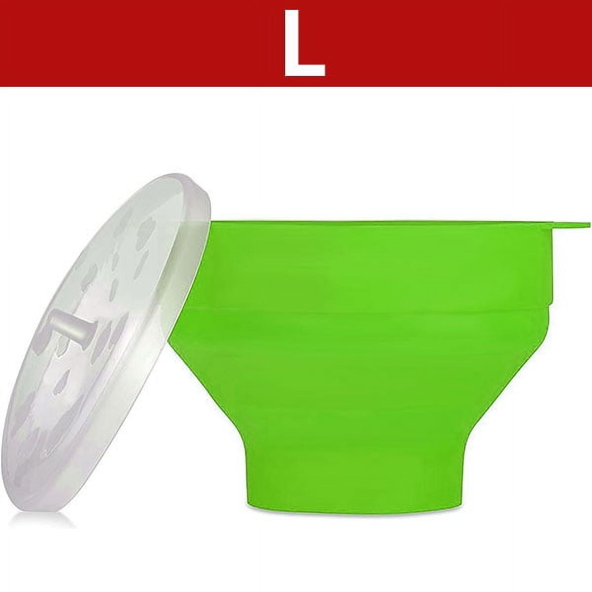 Silicone Microwave Popcorn Popper BPA Free Collapsible Popcorn Bowl ...