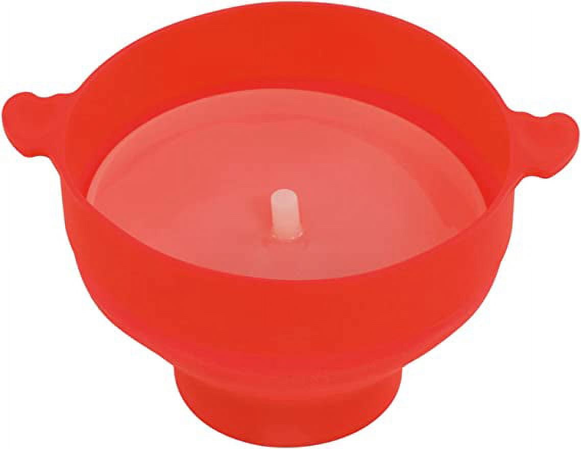 Silicone Microwave Popcorn Popper, Microwavable Popcorn Bowl with ...