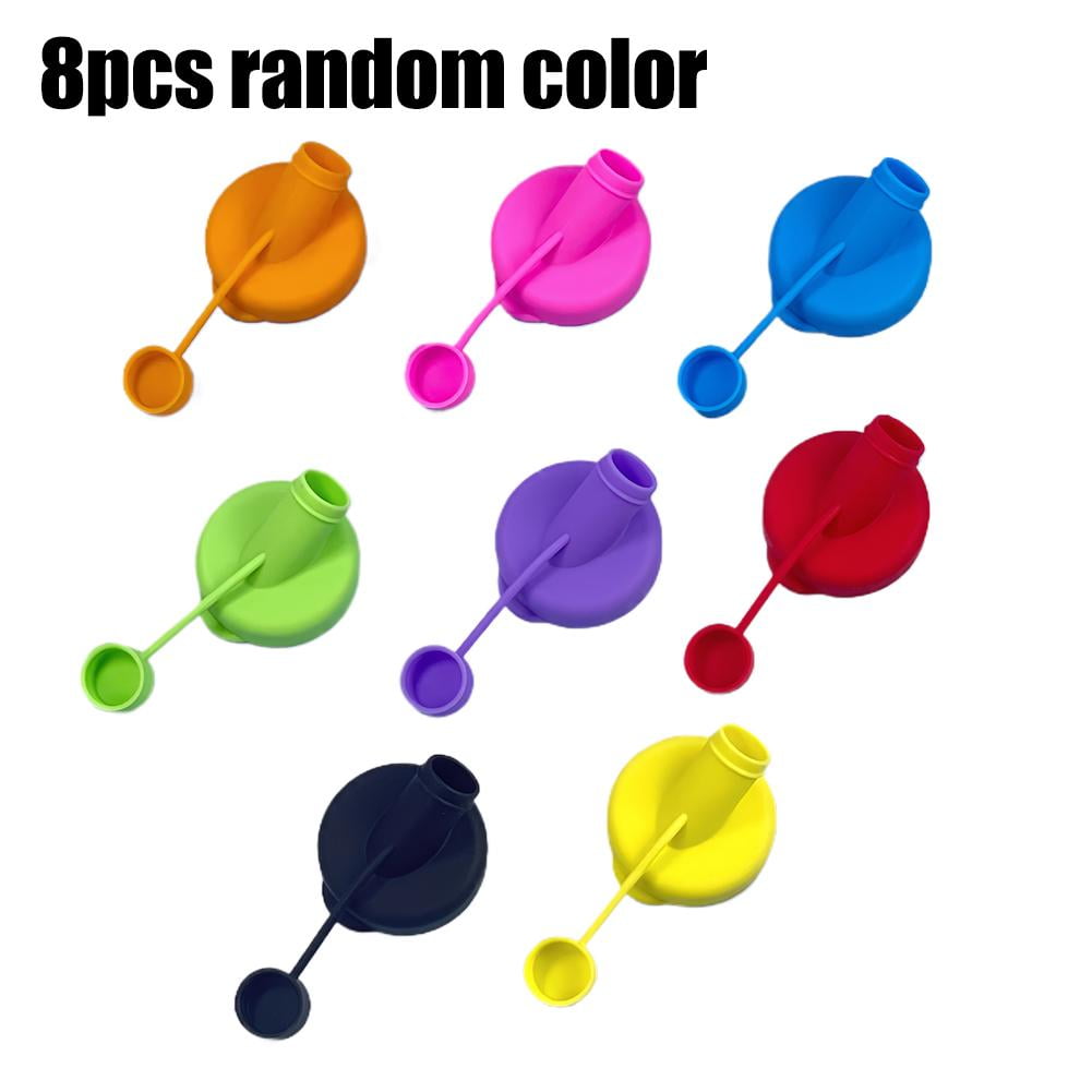 Silicone Milk Bottle Dispenser Caps, Leak-Proof Design, Reusable & Easy ...