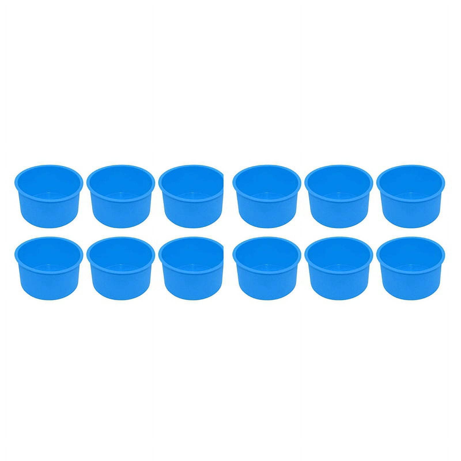 Silicone Mini Cake Molds 4 Inch Round Baking Pan Non-Stick Silicone ...