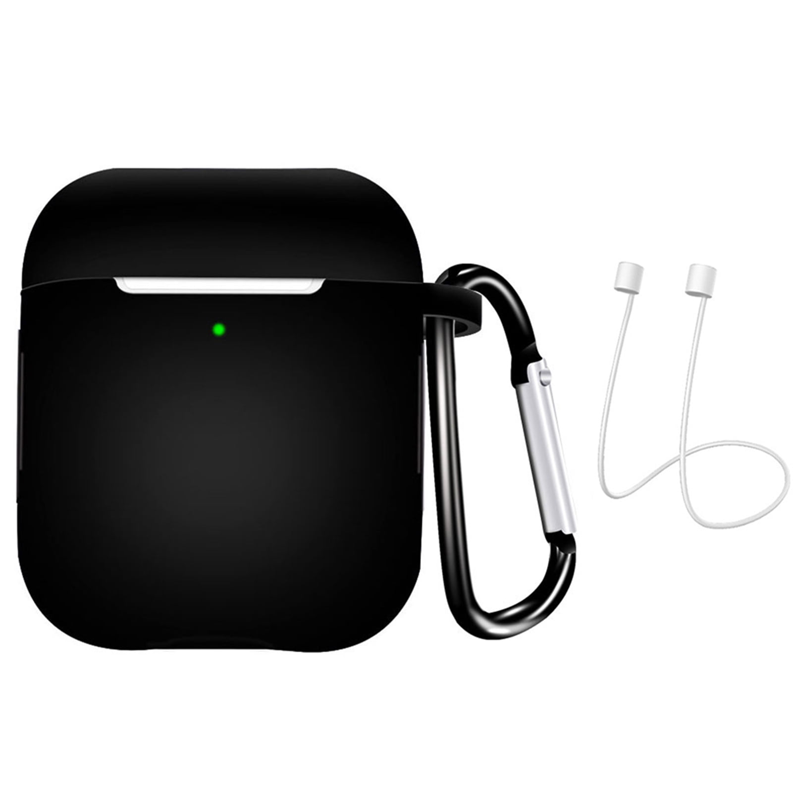 Silicone Mini Earphone Protective Case Storage Box with Lanyard for Air ...