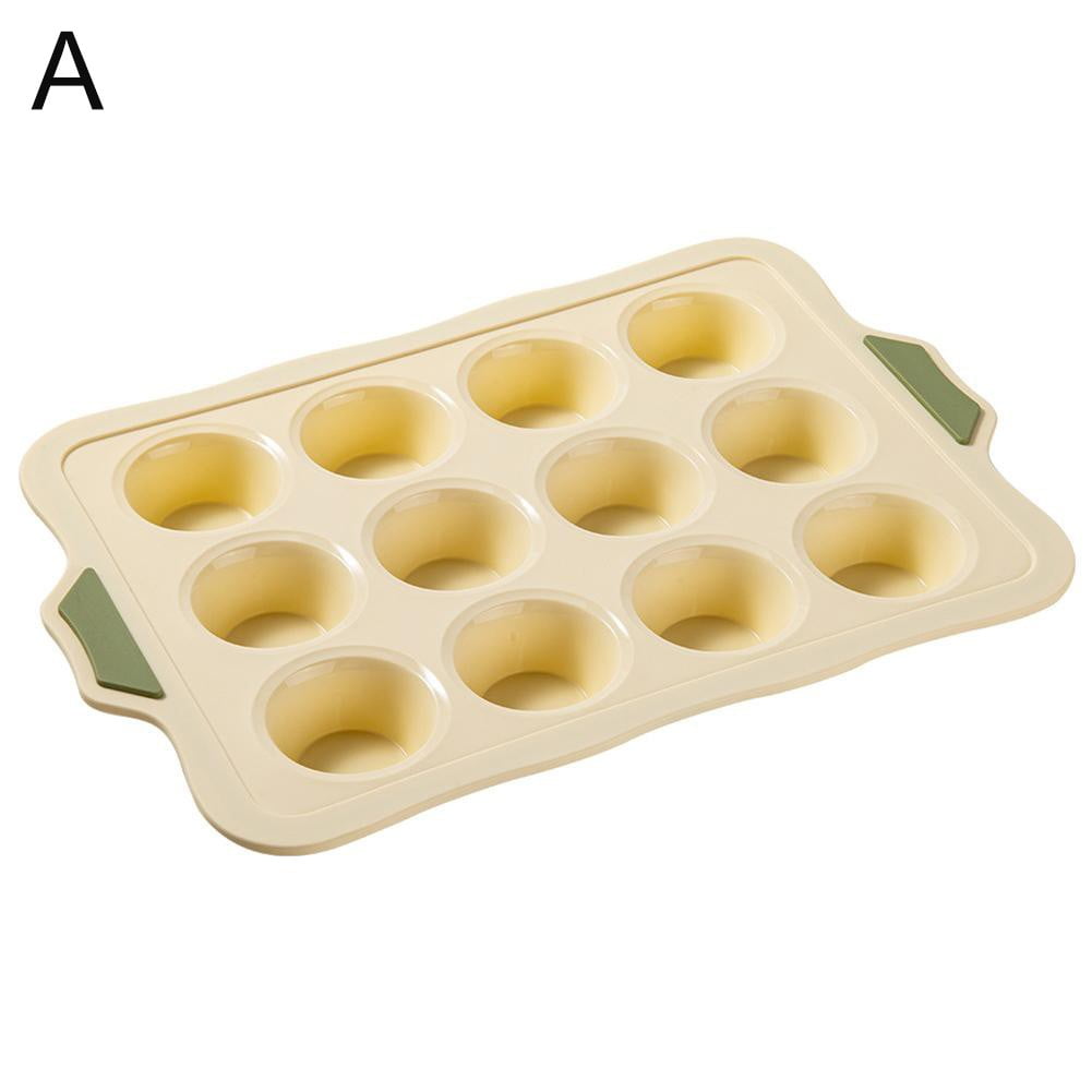 Silicone Mini Muffin Pans For Baking 8/7/12 Cup Nonstick Mini Cupcake A ...