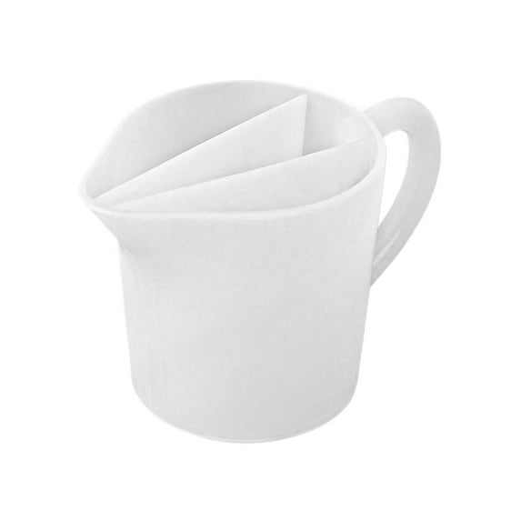 Silicone Mixing Cup 500ML,Craft Mixing Container with Ergonomic Handle ...