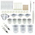 Silicone Mixing Cups - Resin Casting Supplies, 4 Sizes with Tools ...