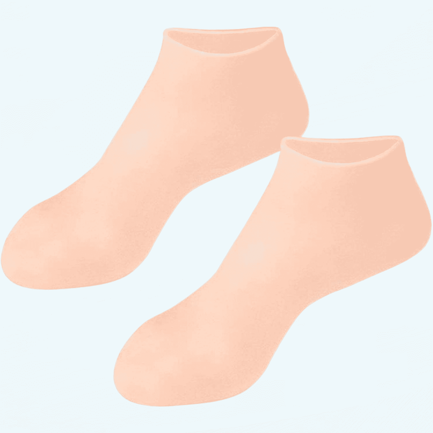Silicone Moisturizing Socks Pedicure Socks for Dry Cracked Unisex ...