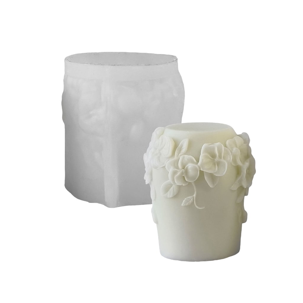Silicone Mold Crafting Mold Candle Moulds Vine Flower Shape Craft Mould ...