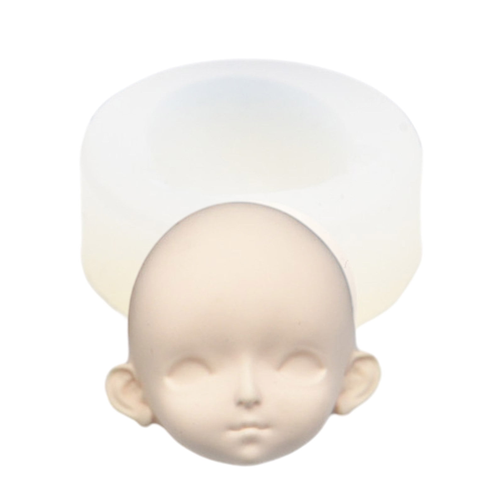 Silicone Mold Doll Face Shaped Mould Unique Epoxy Resin Moulds Jewelry ...