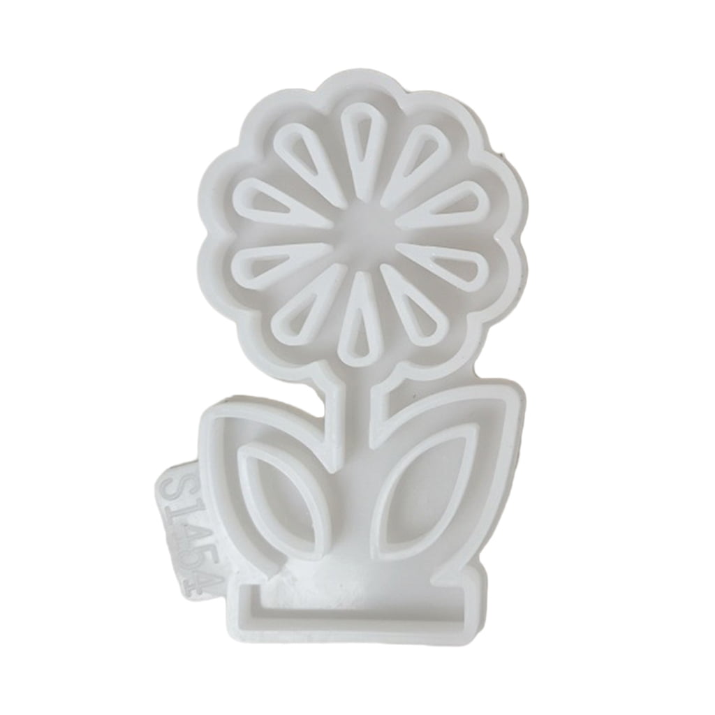 Silicone Mold Set for Spring Flower and Flower Pots and Decorations ...