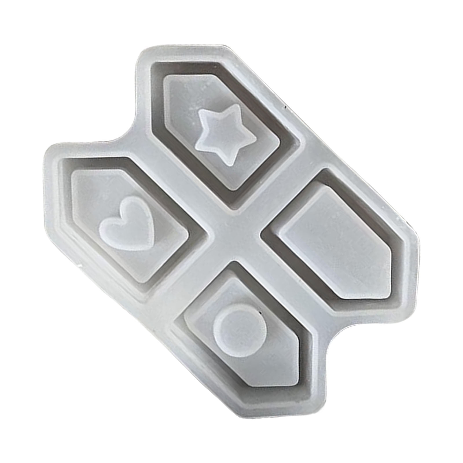 Silicone Mold for Creating Detailed Small Hollow House Shape Pendants ...