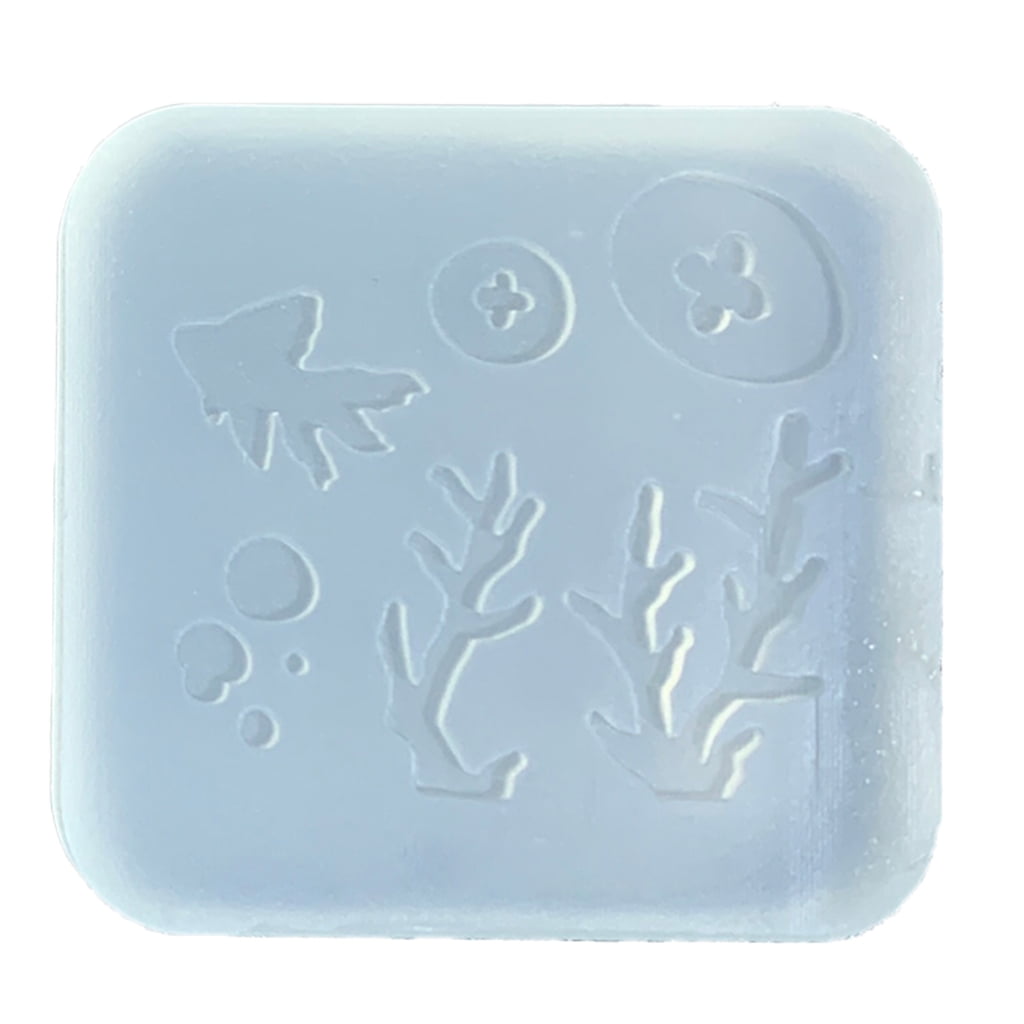 Silicone Mold for Handicrafts Fish/Coral Jewelry Molds Epoxy Resin ...
