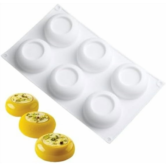 Silicone Molds for Baking Mousse Cake, 3D Silicone Baking Mold for ...