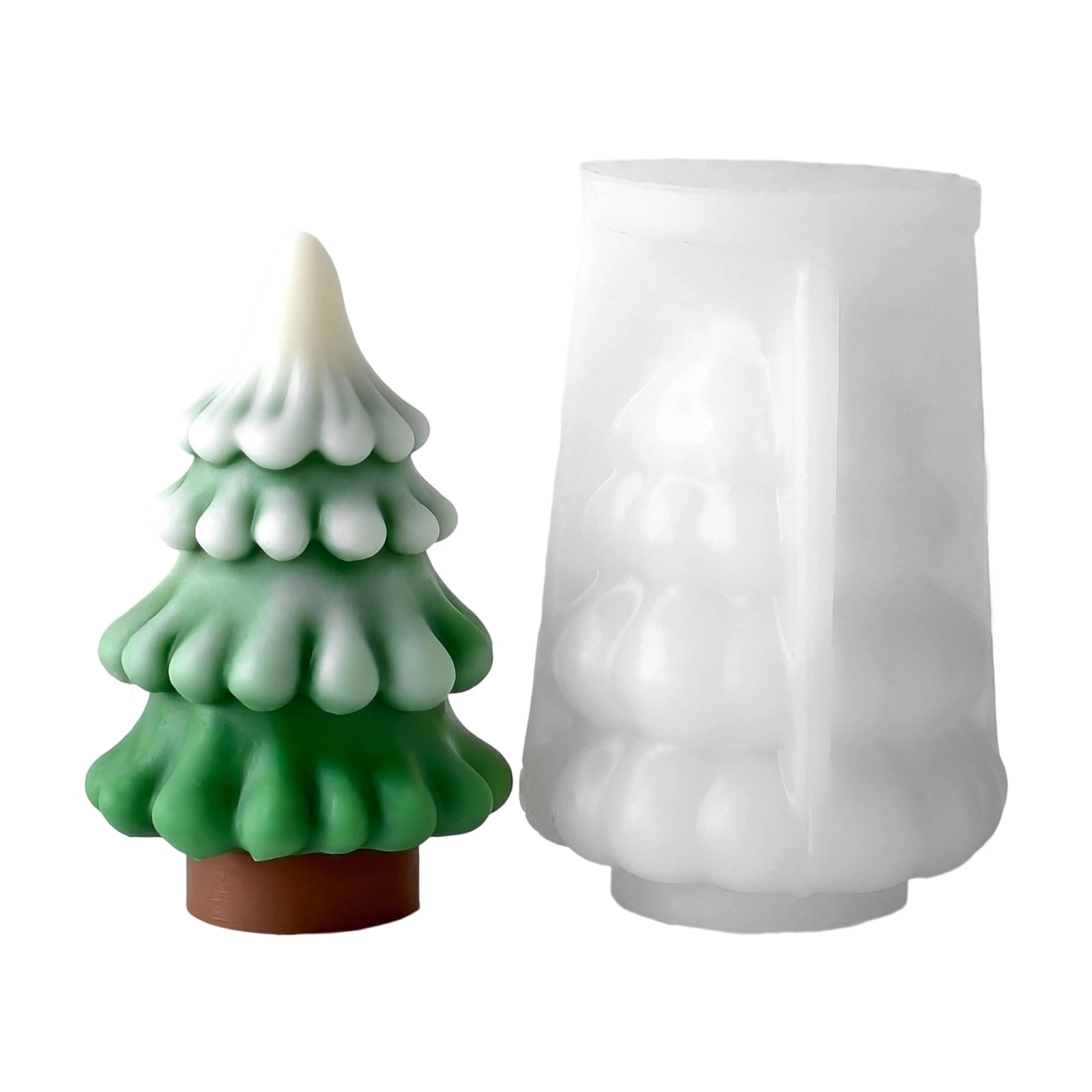 Silicone Molds Epoxy Resin Moulds Christmas Tree Molds Ornament Casting ...