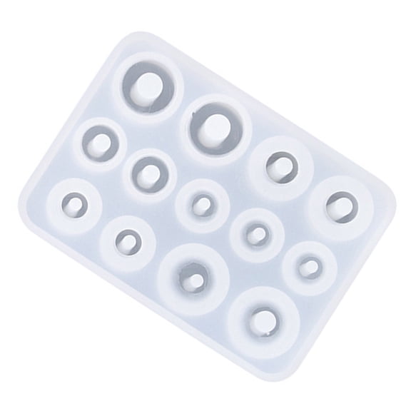 Multi Shape Silicone Jewelry Molds Resin Bead Casting Tools For Crystal ...