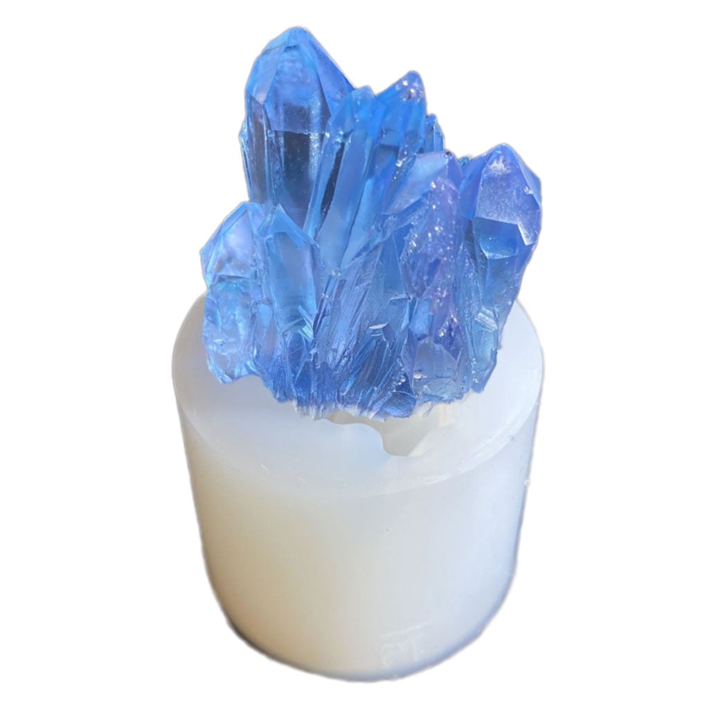 Silicone Mould DIY Crafts Epoxy Mold DIY Crystal Cluster Mold Epoxy ...