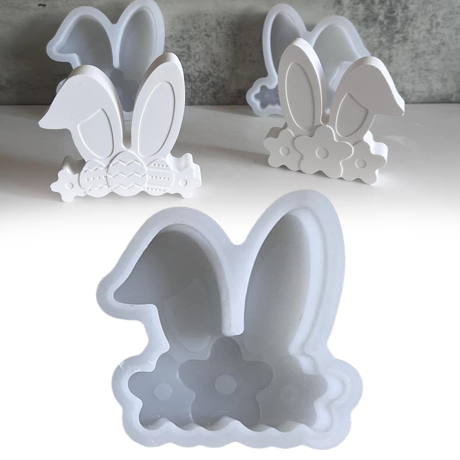 Silicone Mould Easter Rabbit, Silicone Moulds Casting Moulds Easter ...