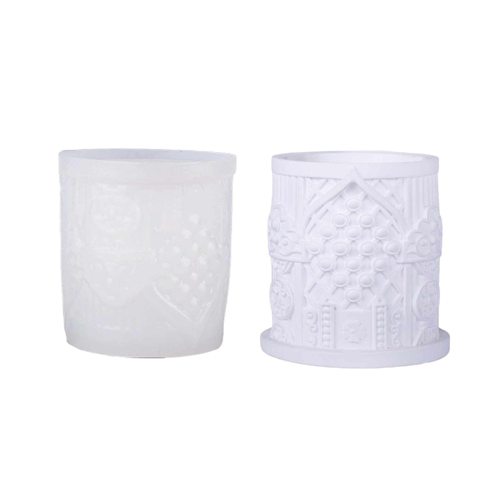 Silicone Mould for Making and Resin Art Castles Memories Storage Cup ...