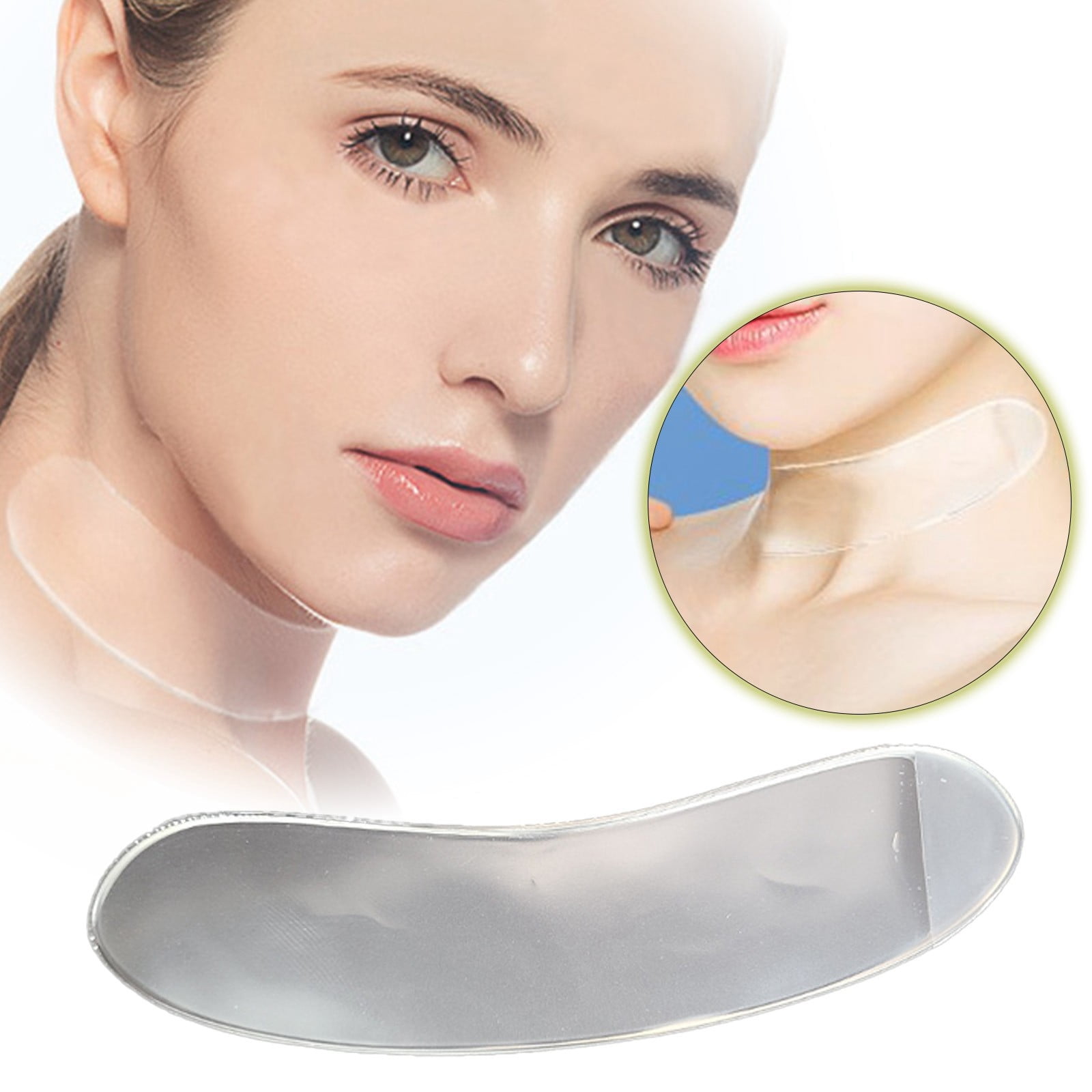 Silicone Neck Reusable Aging Sticker Aging Reusable Washable Neck Tape ...