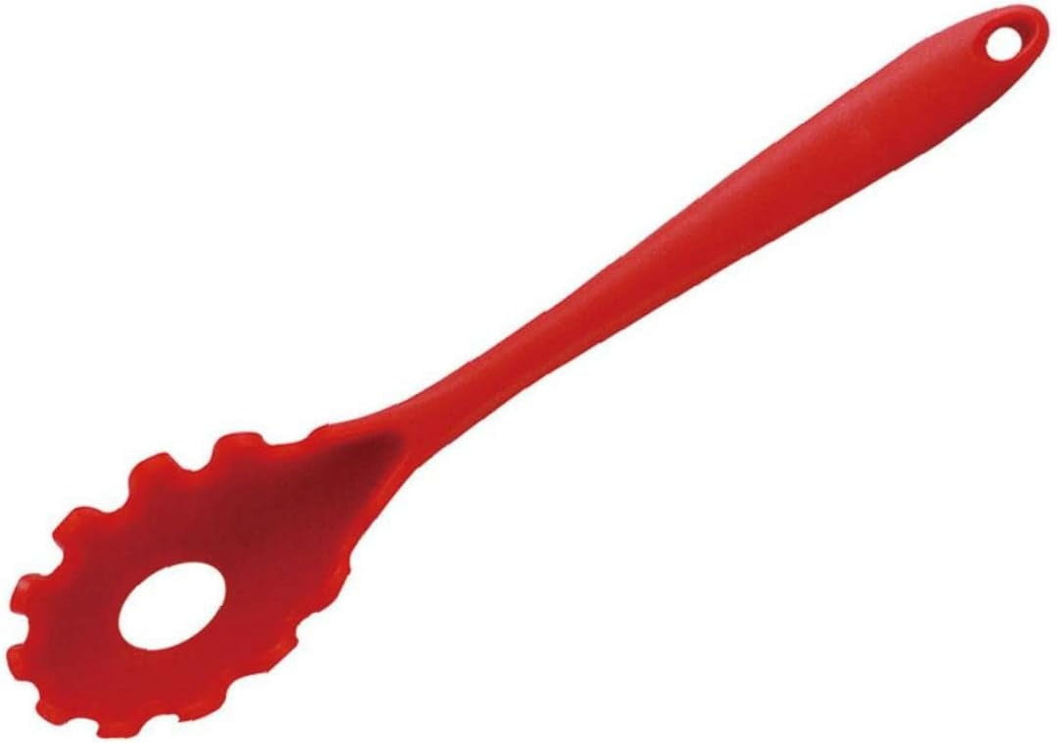 Silicone Noodles Spoon Spaghetti Server Scoops Pasta Fork Shape Scoop ...