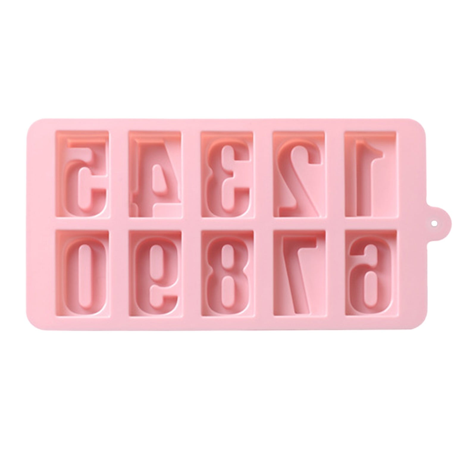 Silicone Number Mold Cake Decorations Chocolate Candy Making Set Ice ...