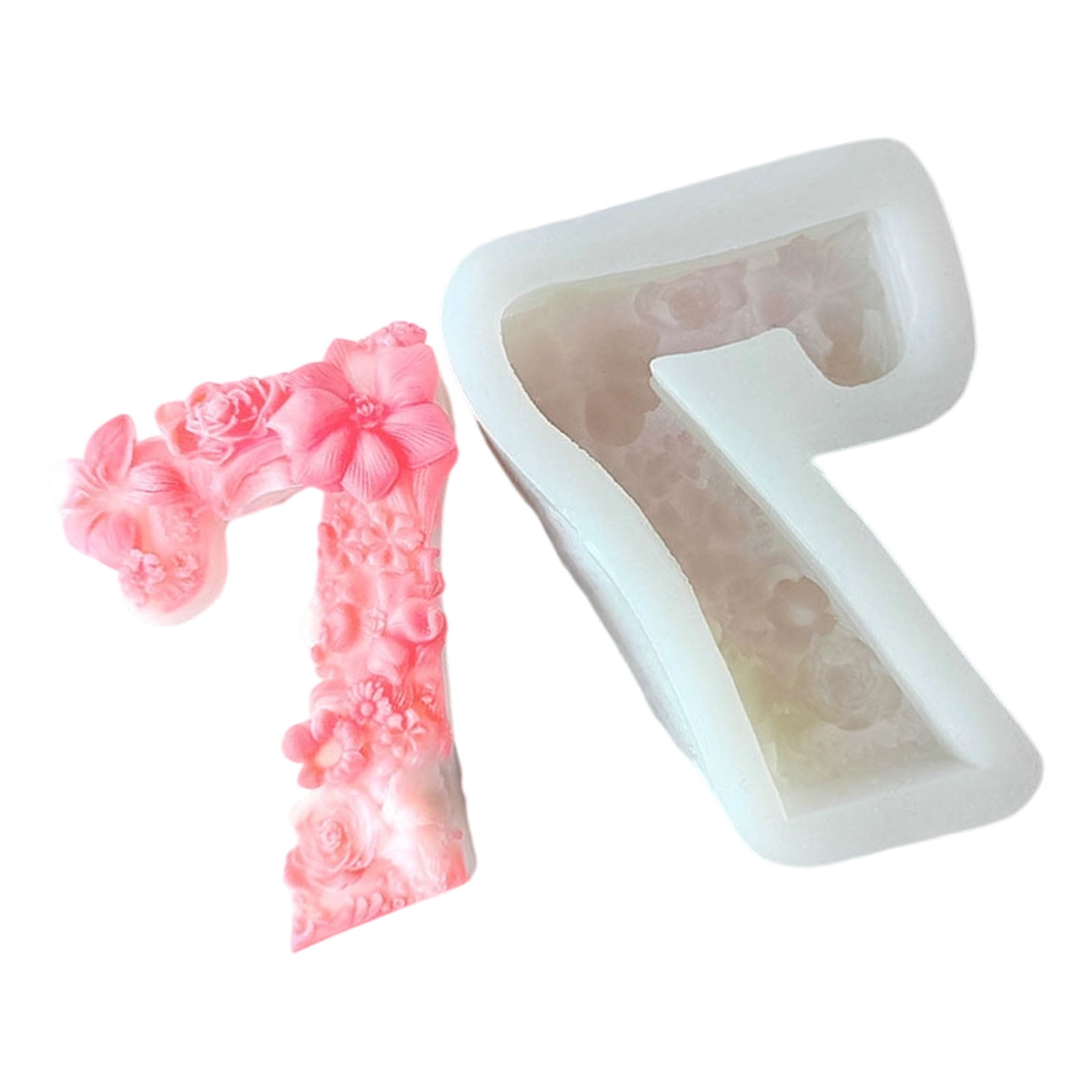 Silicone Number Mould Reusable Materials for Personalize Party ...