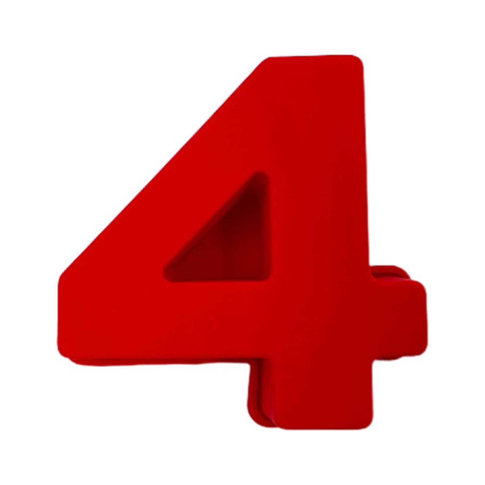 Silicone Numbers Cake Molds,3D Digital Baking Silicone Mould,Large ...