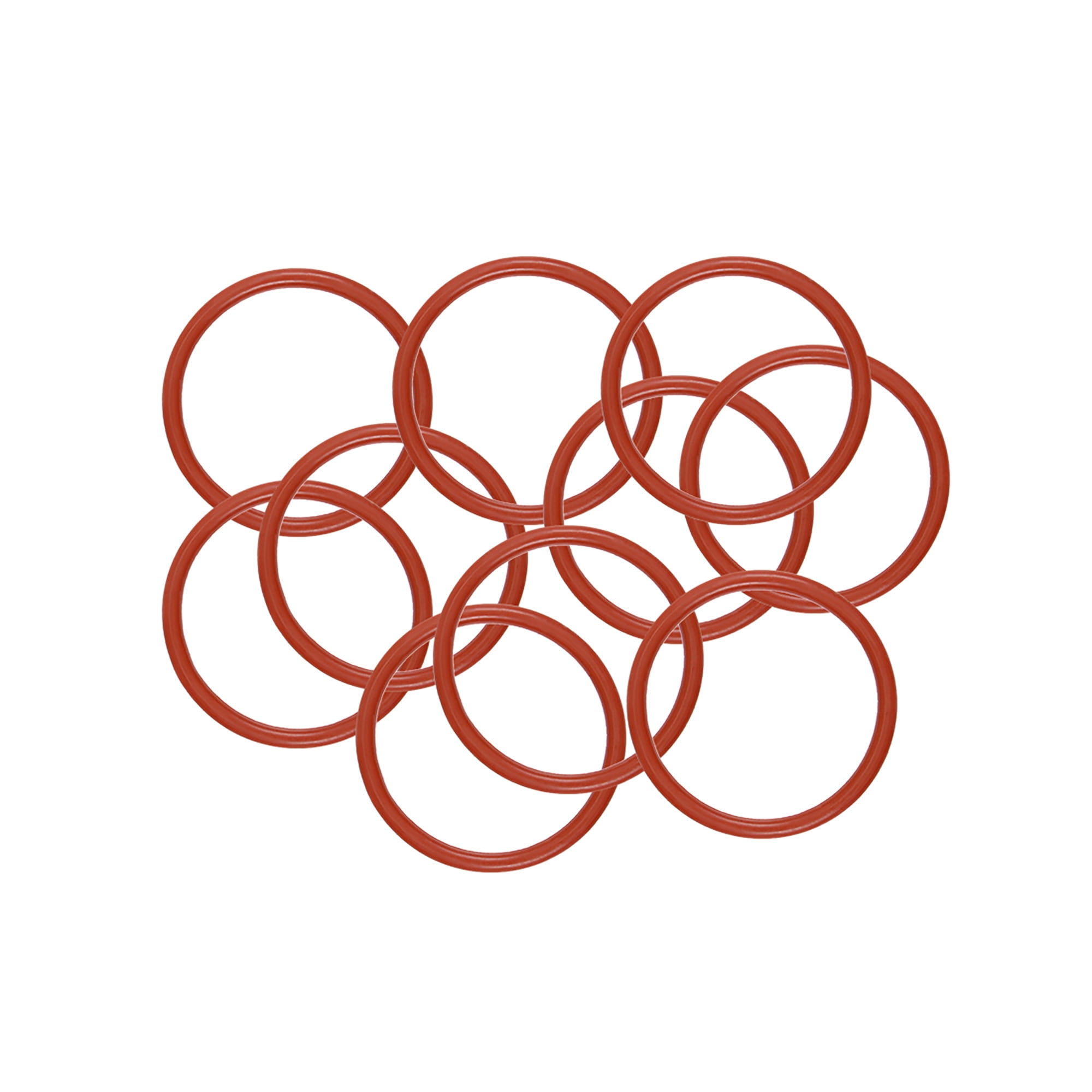 Silicone O-Rings 20mm OD, 17mm Inner Diameter, 1.5mm Width, Seal Gasket ...