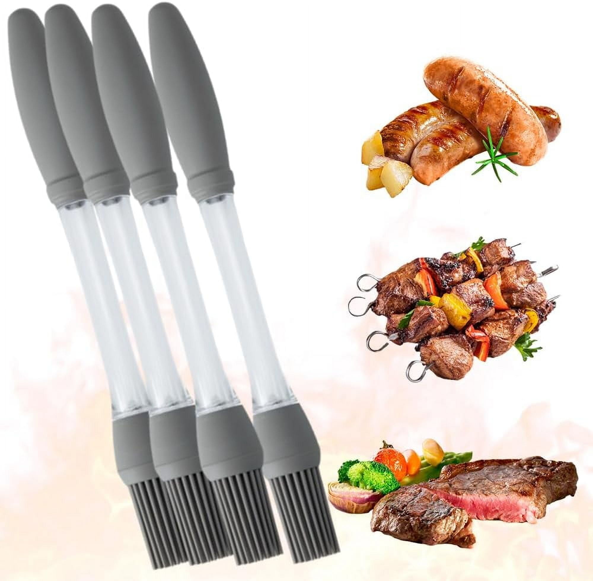 Silicone Oil Brush Basting Pastry Brush for Grilling BBQ Baking,2025 ...