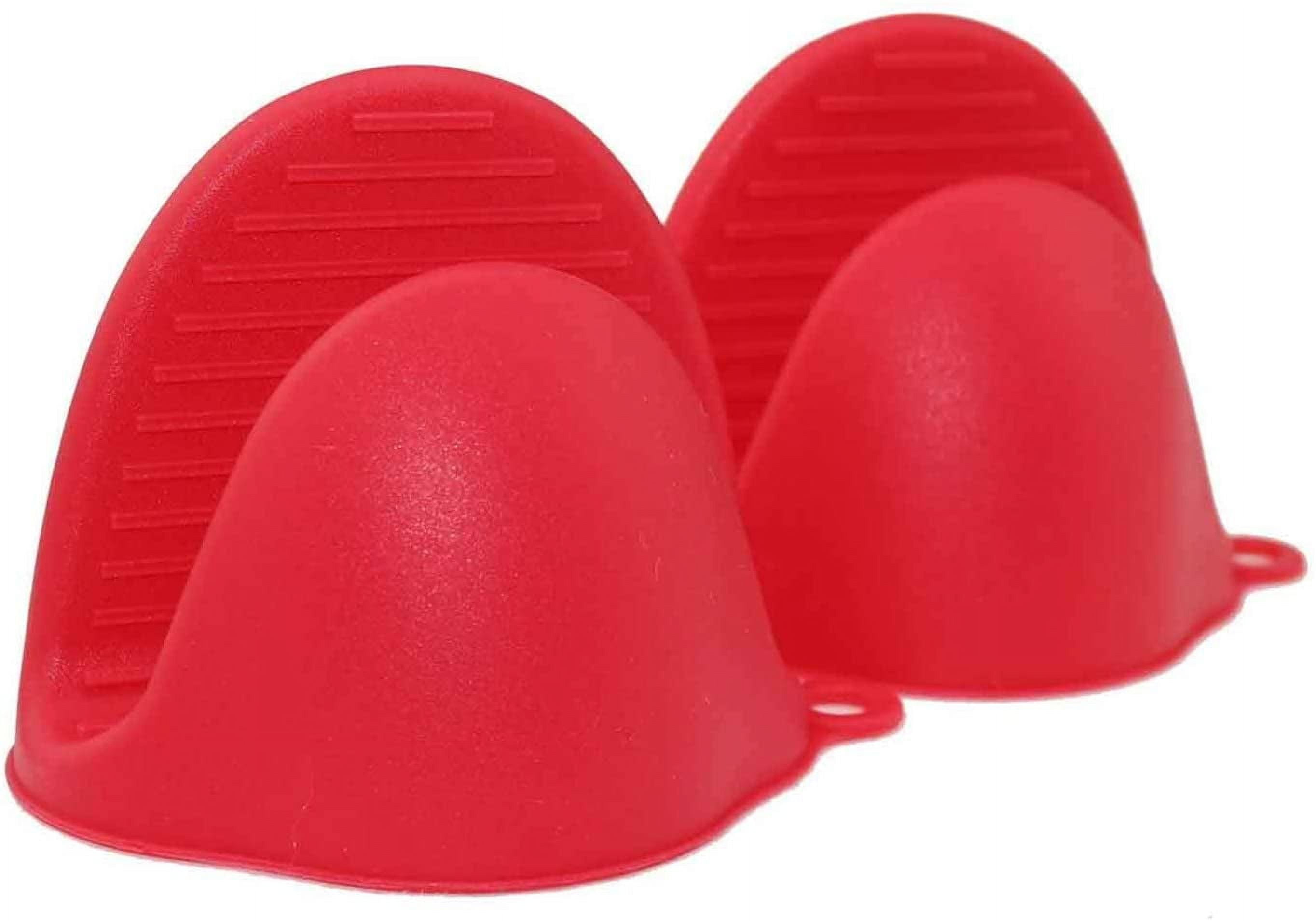 Silicone Oven Mitts For Instant Use In The Pot Or Kitchen As Potholders ...