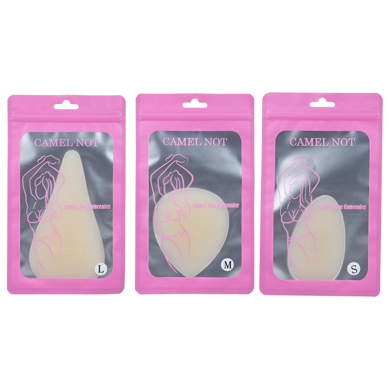 Silicone Pad,Toe Concealer Invisible Adhesive Silicone Women Camel Toe ...