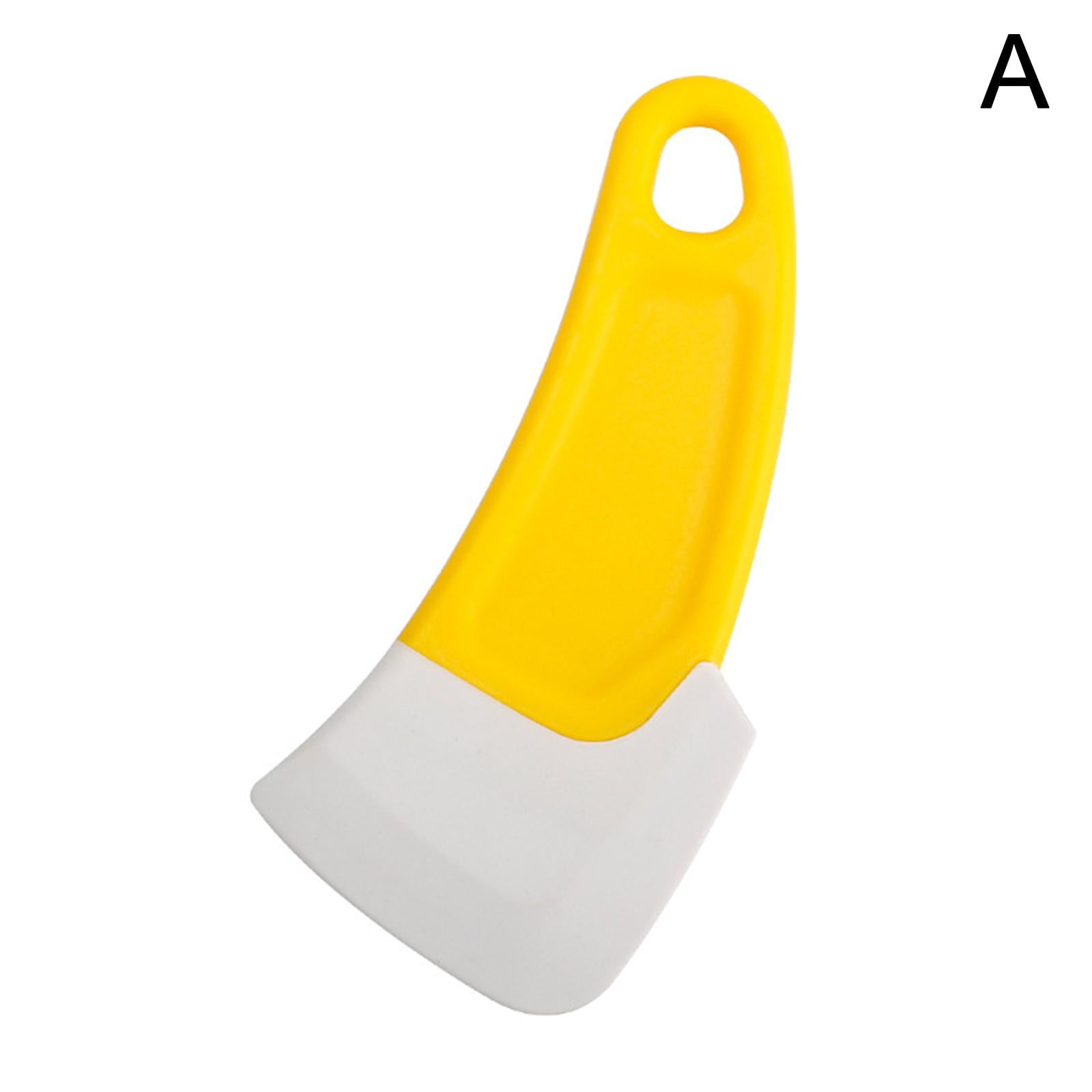 Silicone Pan Scraper Kitchen Utensil Cleaning Spatula Baking Cooking ...