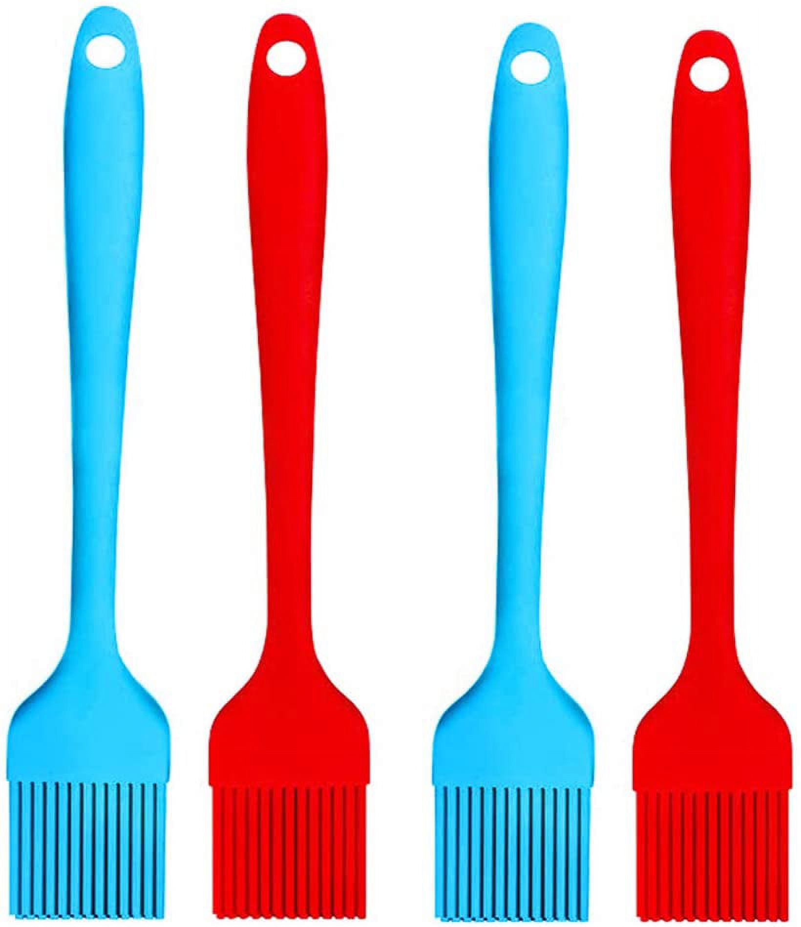 Silicone Pastry Brushes, Basting Heat Resistant, Dishwasher Safe ...