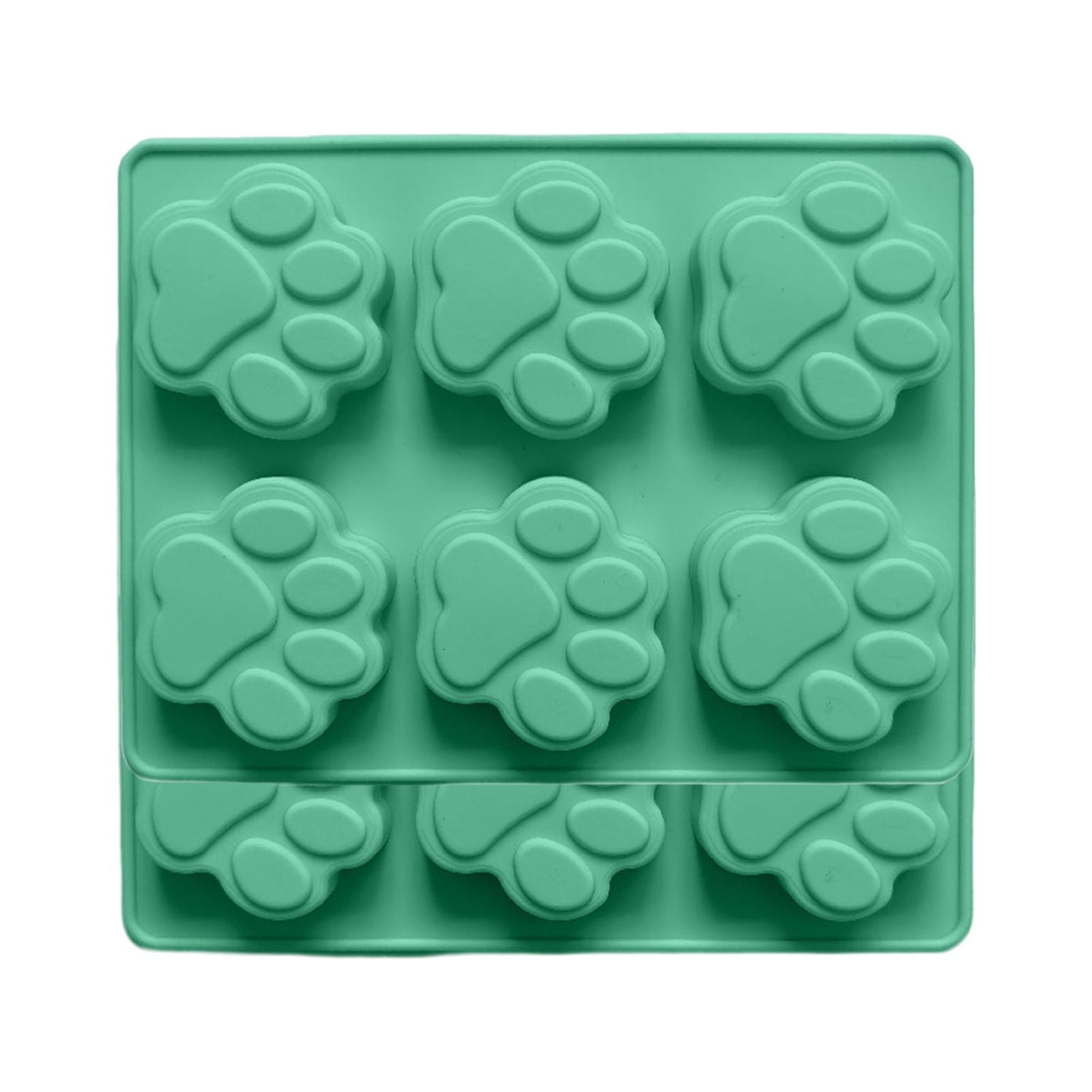 Silicone Paw Mold 2pcs Flexible Silicone Claw Cake Mold Paw Print Ice ...
