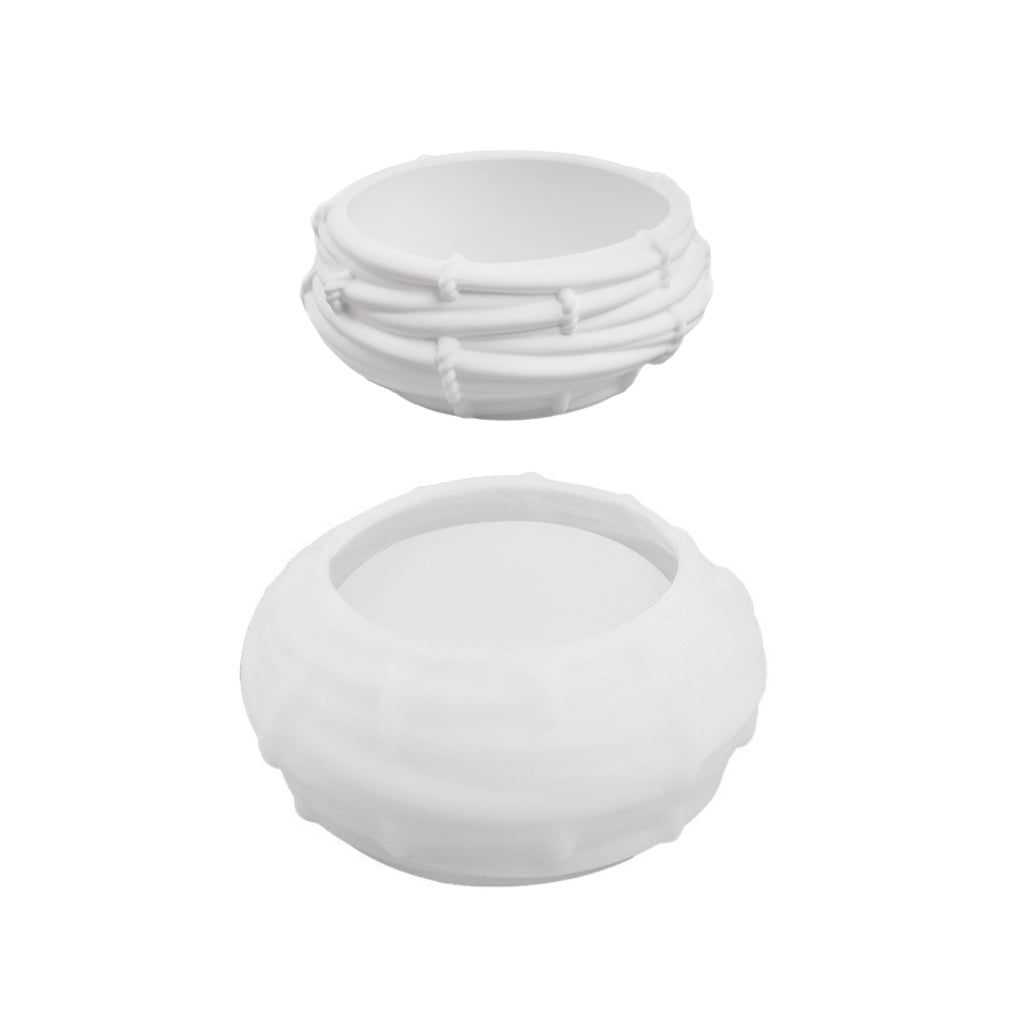 Silicone Planter Mold Holder Mold Bird Nest Shape Base Molds Suitable ...