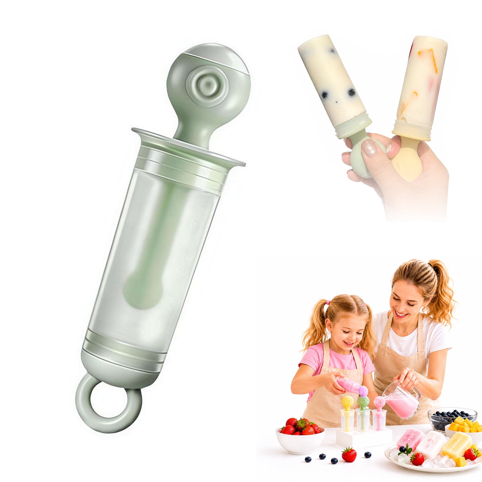 Silicone Popsicle Molds, 2026 New Homemade Popsicle Molds, DIY Ice ...