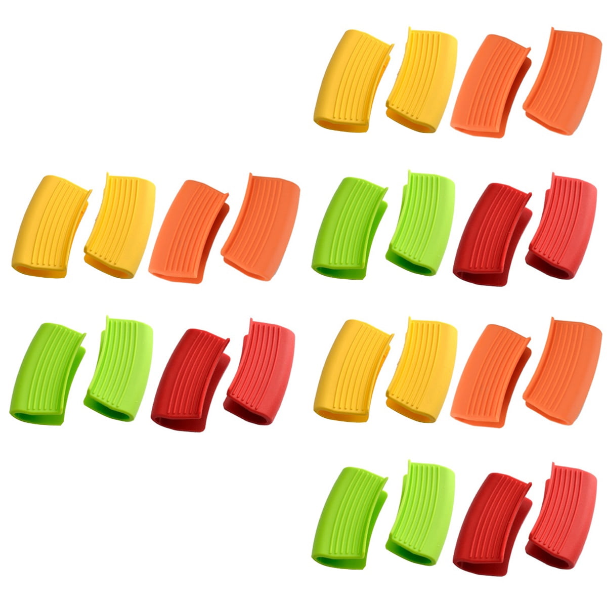 Silicone Pot Ear Clips 12 Pairs Kitchen Tool Airfryer Fryers Potholder ...