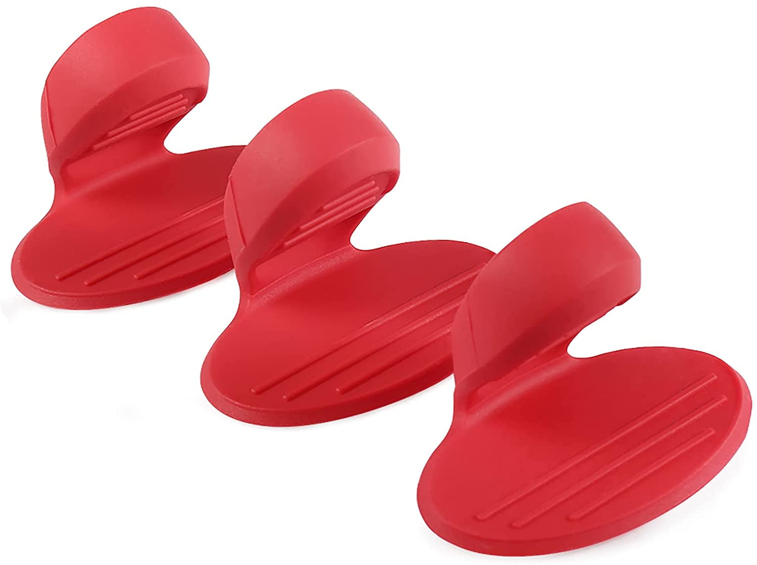 Silicone Pot Holders, CATPAN Silicone Heat Resistant Pot Holders, Oven ...