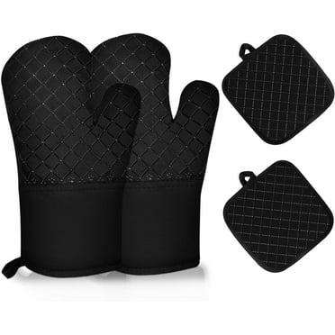 Silicone Cooking Pinch Grips Oven Mitts - Finger Protector Pot Holder ...