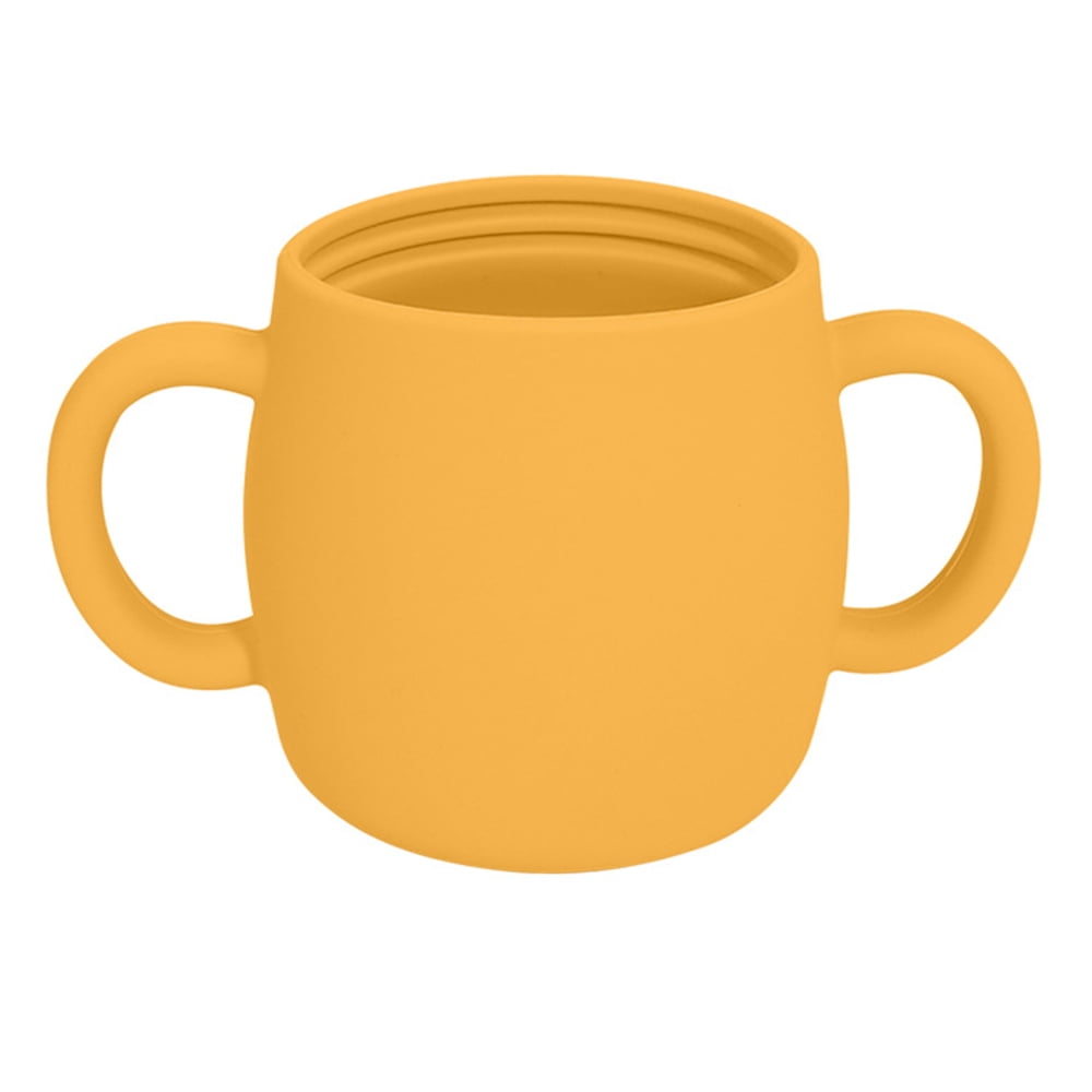 Silicone Preschool Cup - Baby Training Open Cup with Handle, suitable ...