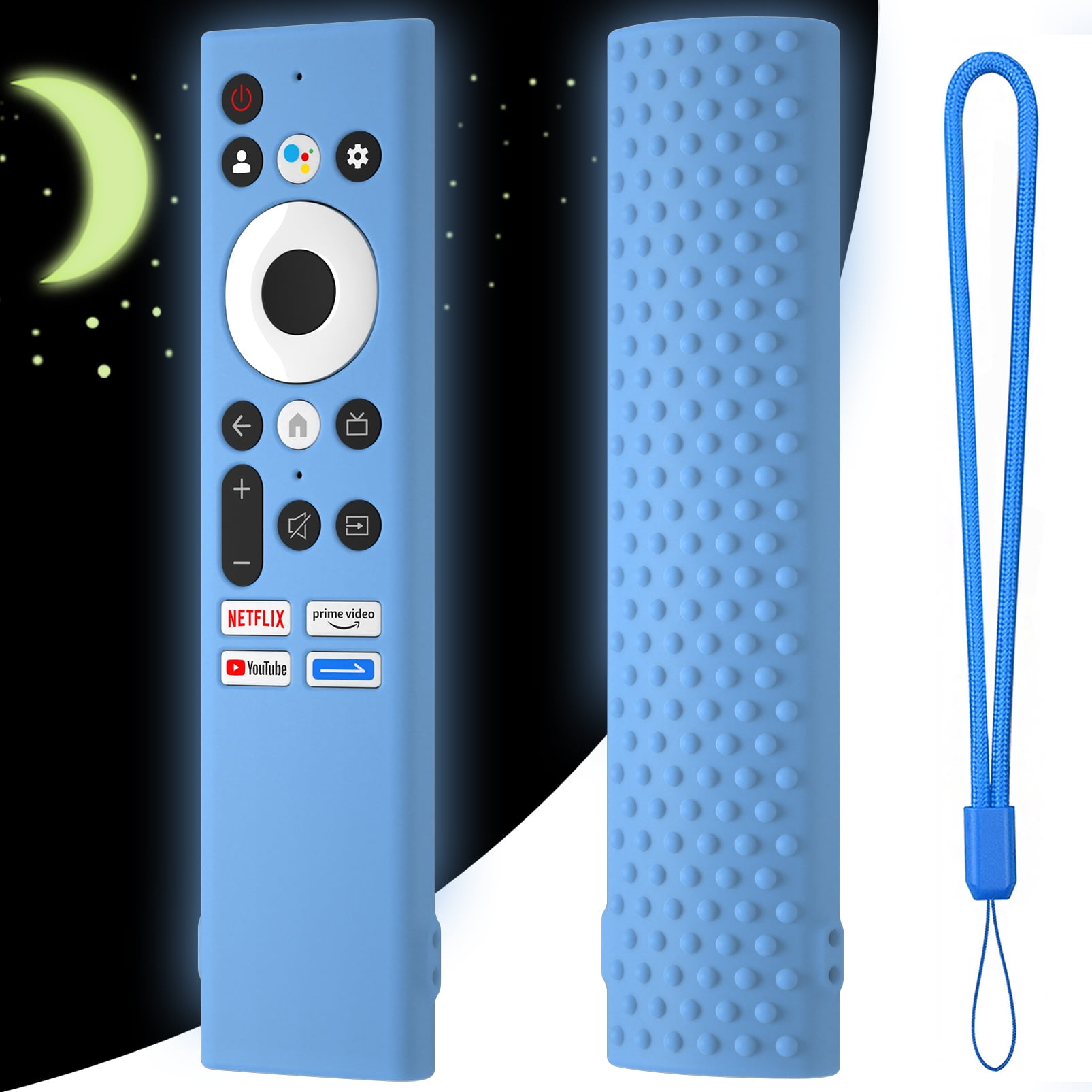 Silicone Protective Case for Skyworth 55Q20 Smart TV ，Remote Control ...