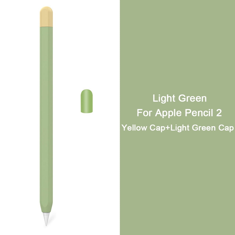For Apple Pencil 2 Case Protective Cover Soft Silicone Tablet Pencil ...
