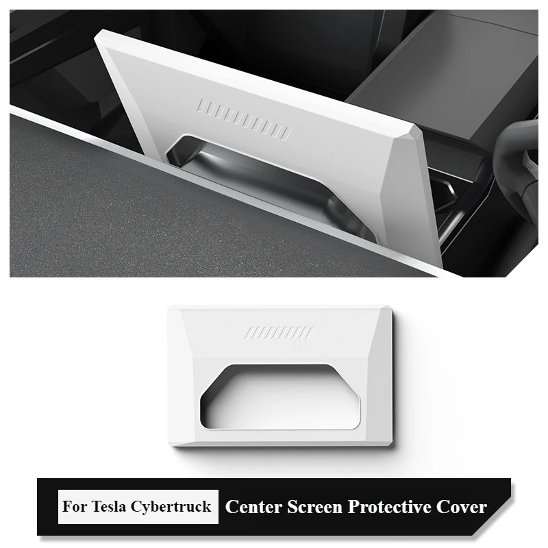 Silicone Protective Frame Edge Cover For Tesla Cybertruck 2025 Central ...