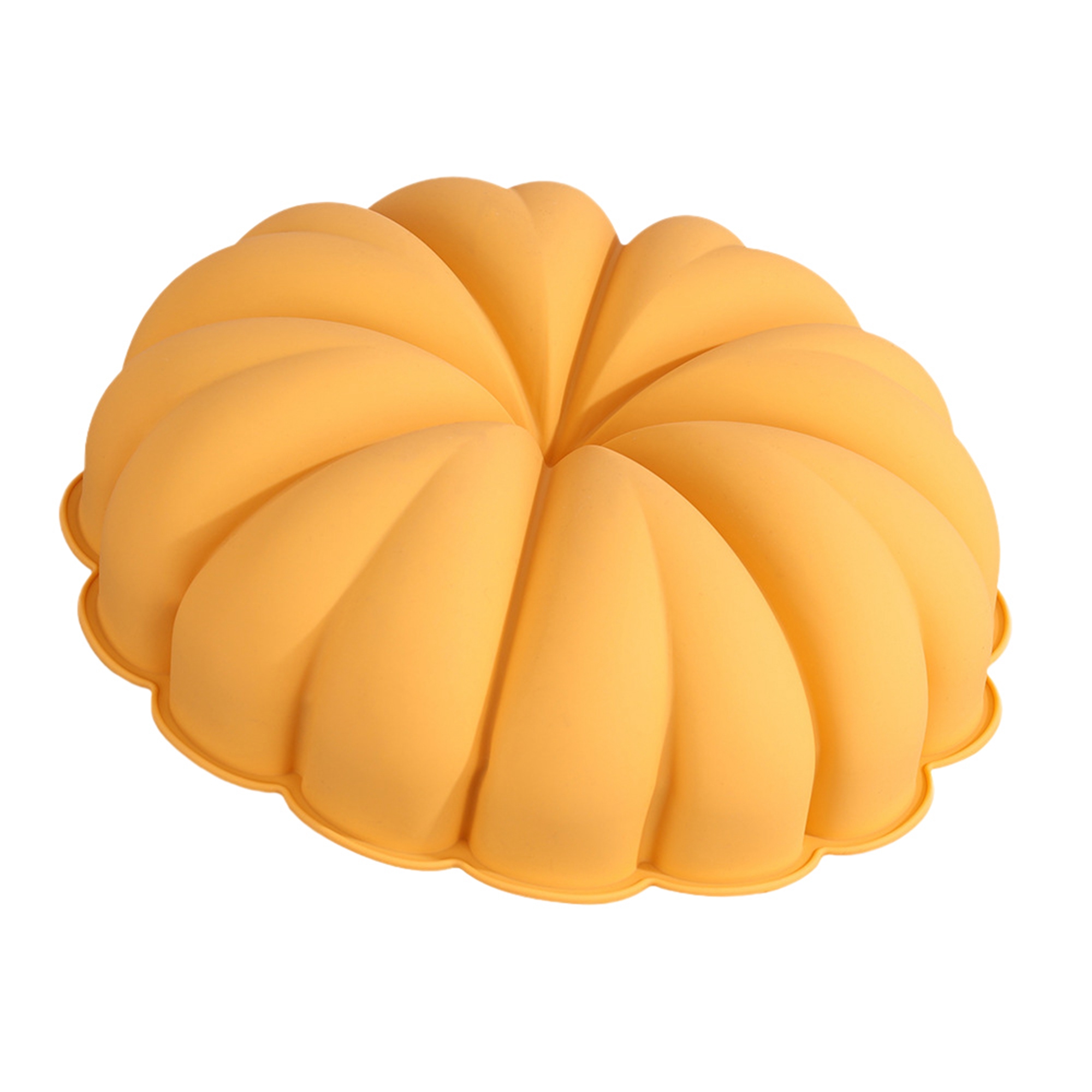 Silicone Pumpkin Molds 6 Cavity 3D Pumpkin Cake Molds Muffin Cupcake ...