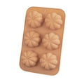 Silicone Pumpkin Molds 6 Cavity 3D Pumpkin Cake Molds Muffin Cupcake ...