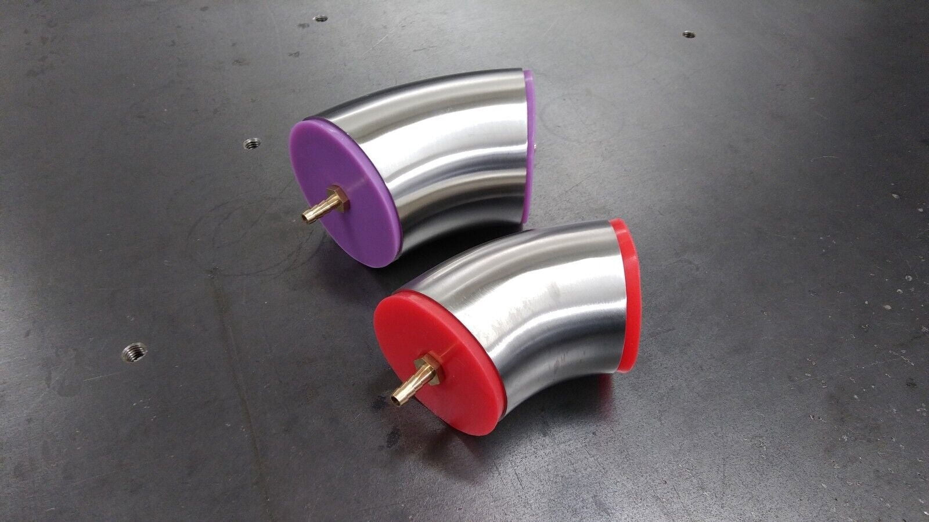 Silicone Purge Plug Kit 2.5 and 3 Inch for Tig Welding Stainless Tubing ...